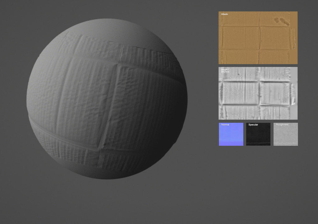 Cardboard #08 – Texturing.xyz
