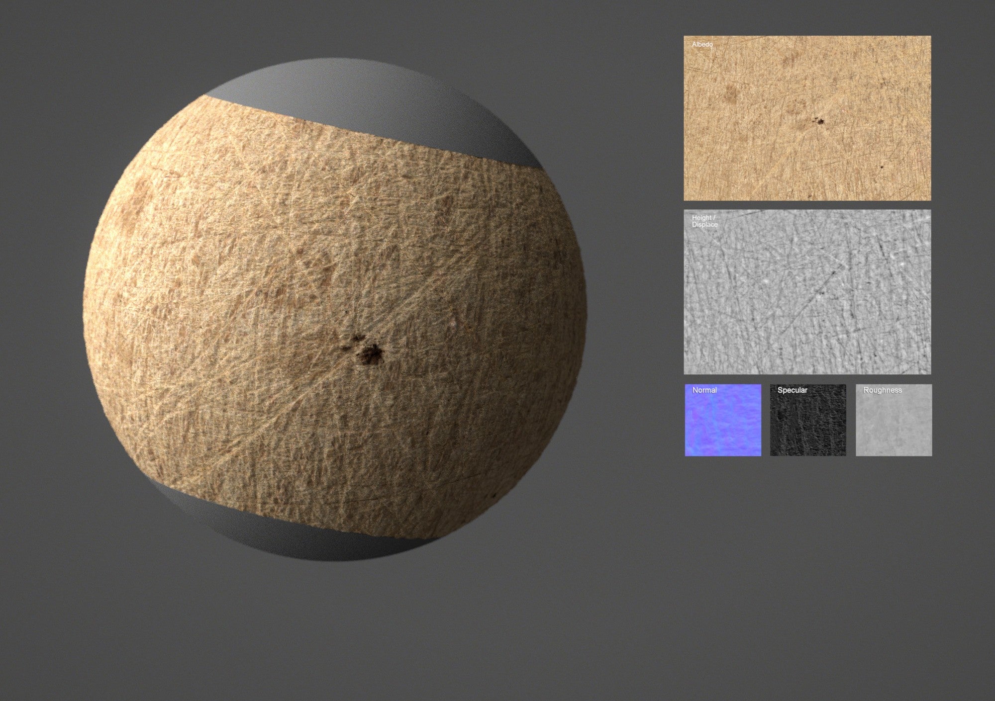Cutting board #01 – Texturing.xyz