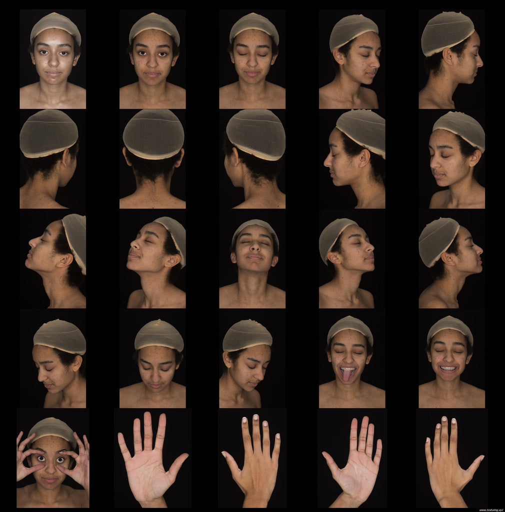 Female Face -18 FullFace #25 – Texturing.xyz