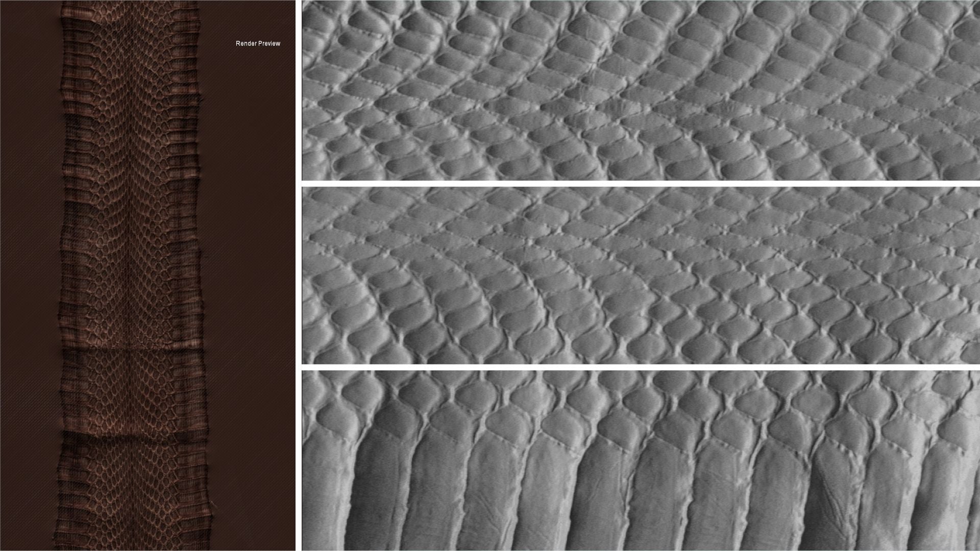 Snake body #04 – Texturing.xyz